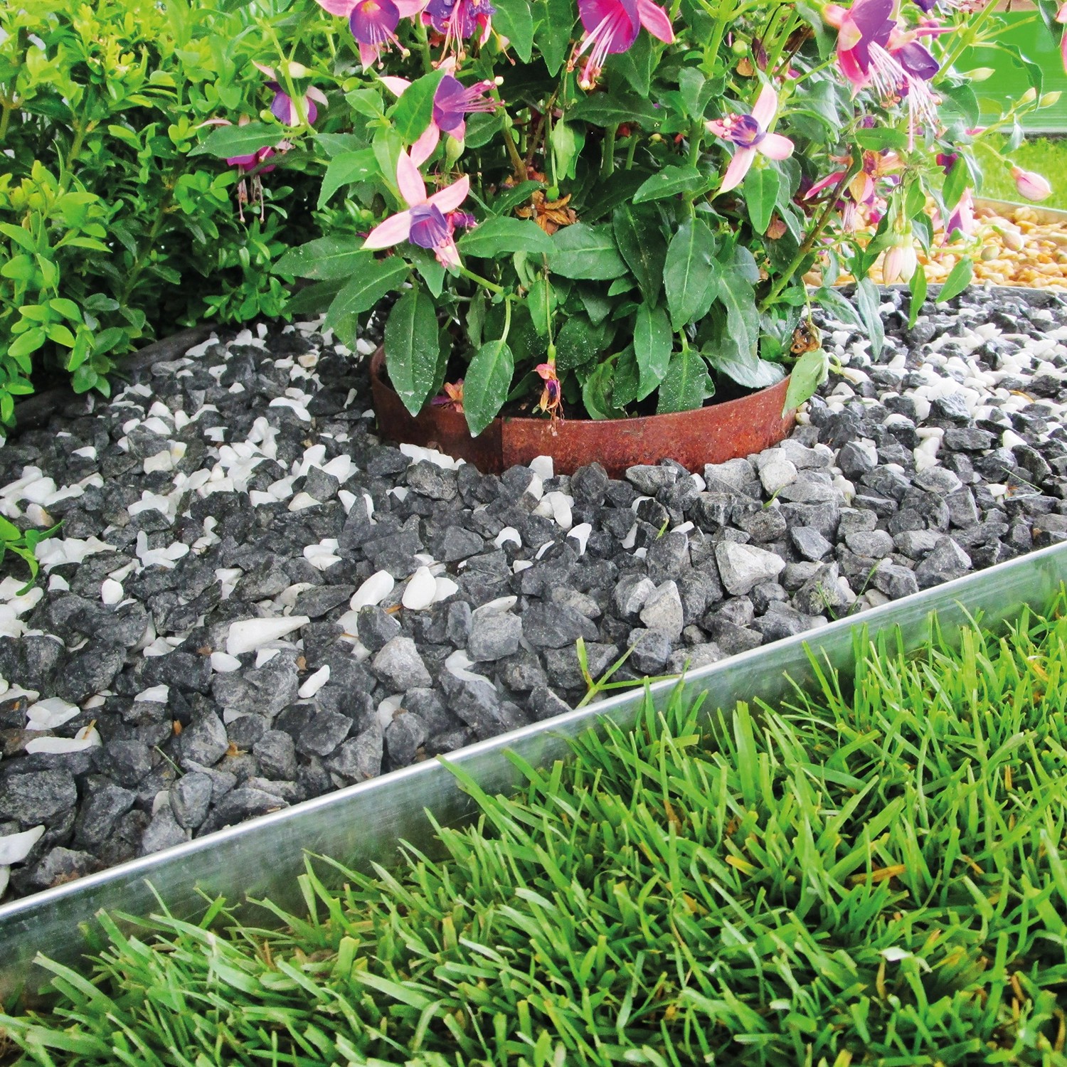 Bellissa Rasenkante Kreis Corten 13 cm x Ø 20 cm kaufen bei OBI