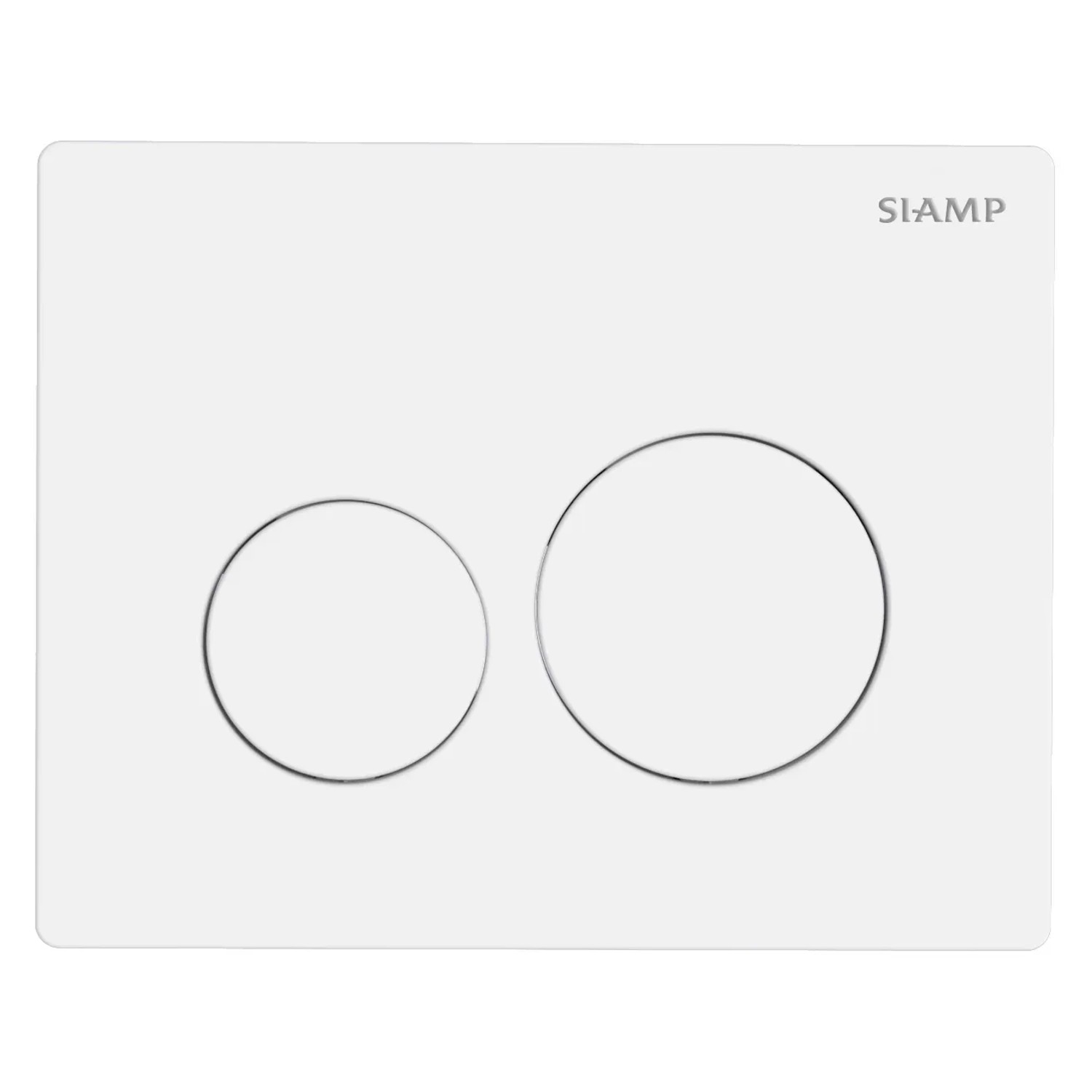 Siamp Betätigungsplatte Sphere mit 2 Bedientasten für Ingenio Weiß ...