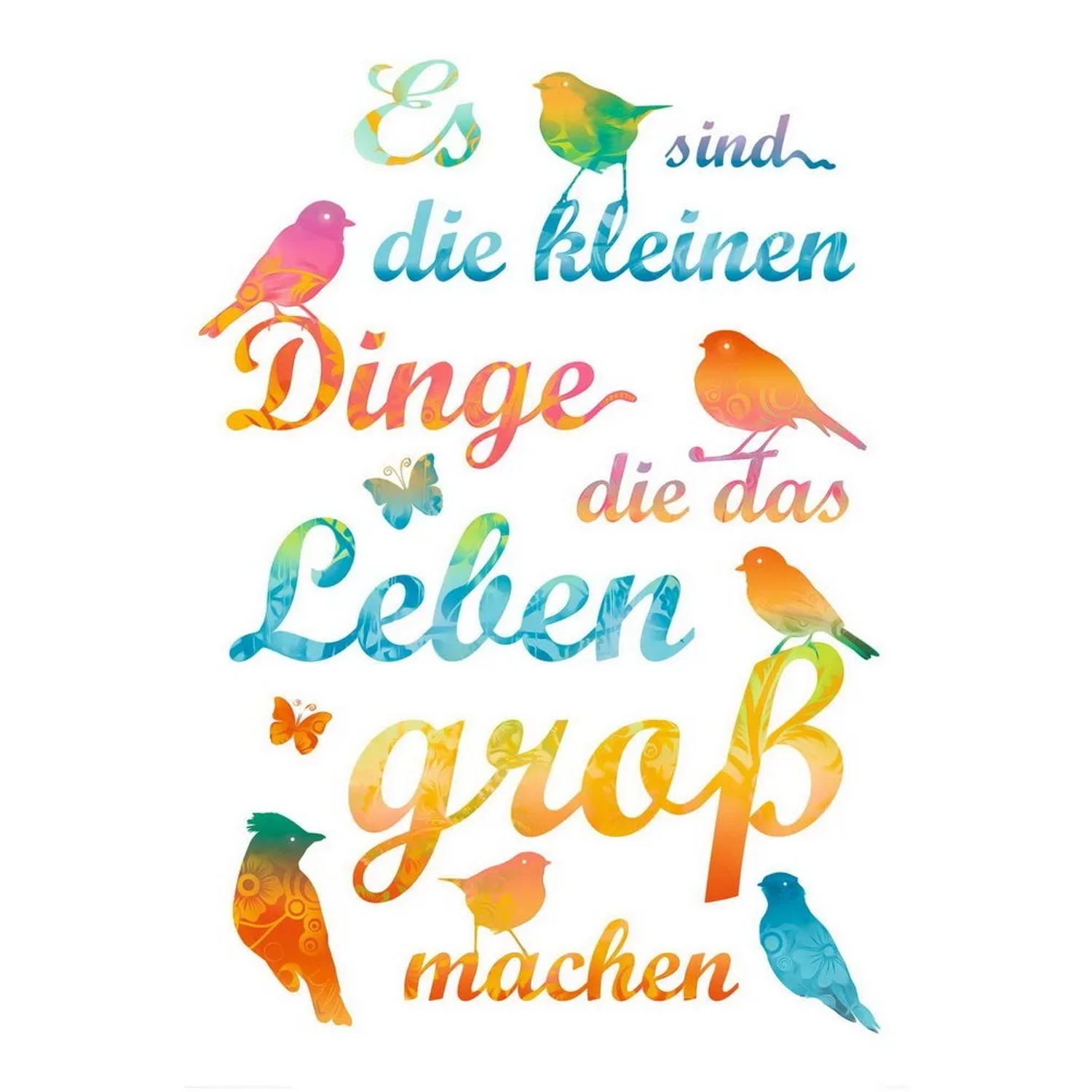 Maxiposter Die kleinen Dingen 61 cm x 91,5 cm kaufen bei OBI