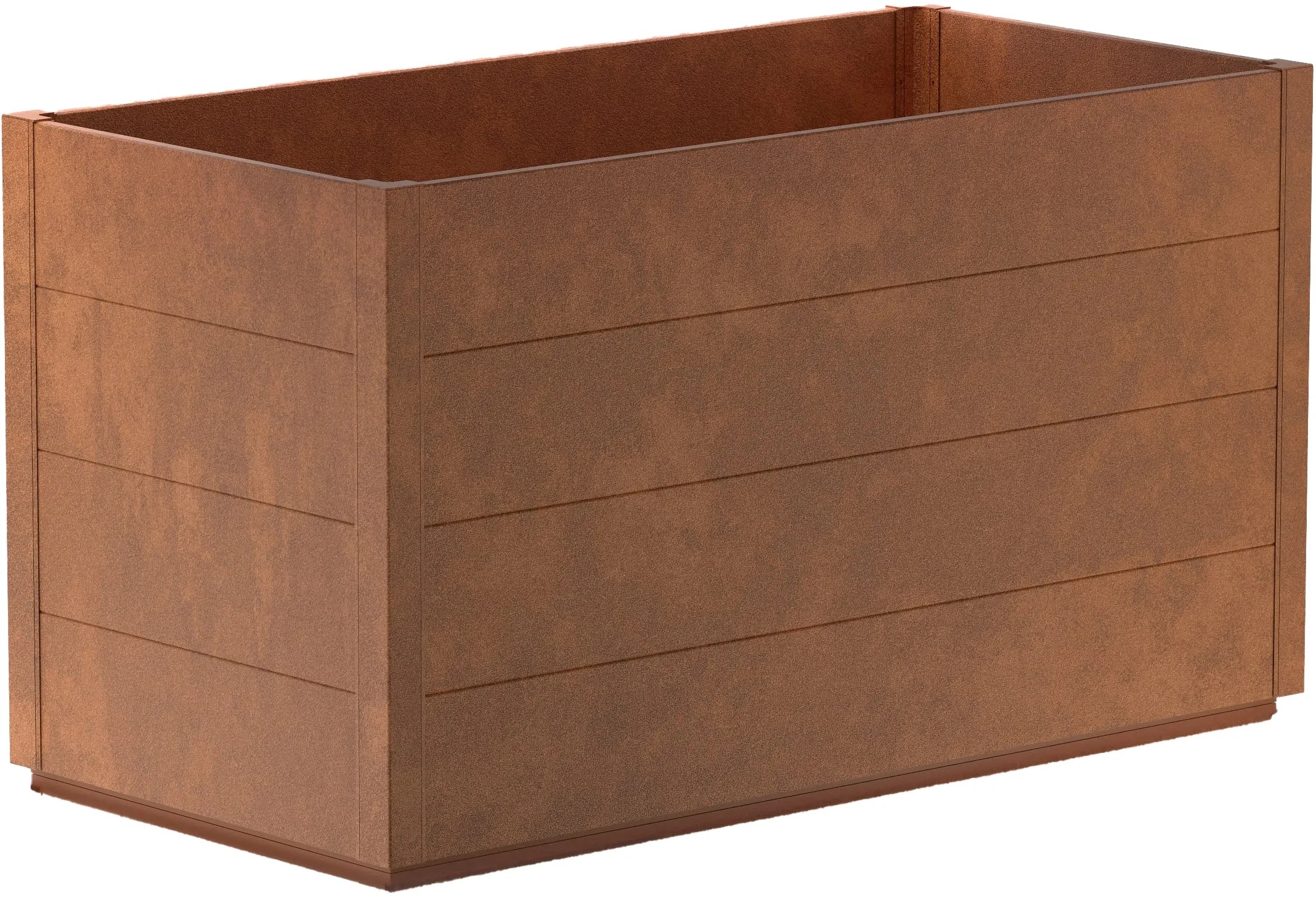 Guardi Metall-Hochbeet 140 cm x 70 cm x 76 cm Edelrost kaufen bei OBI