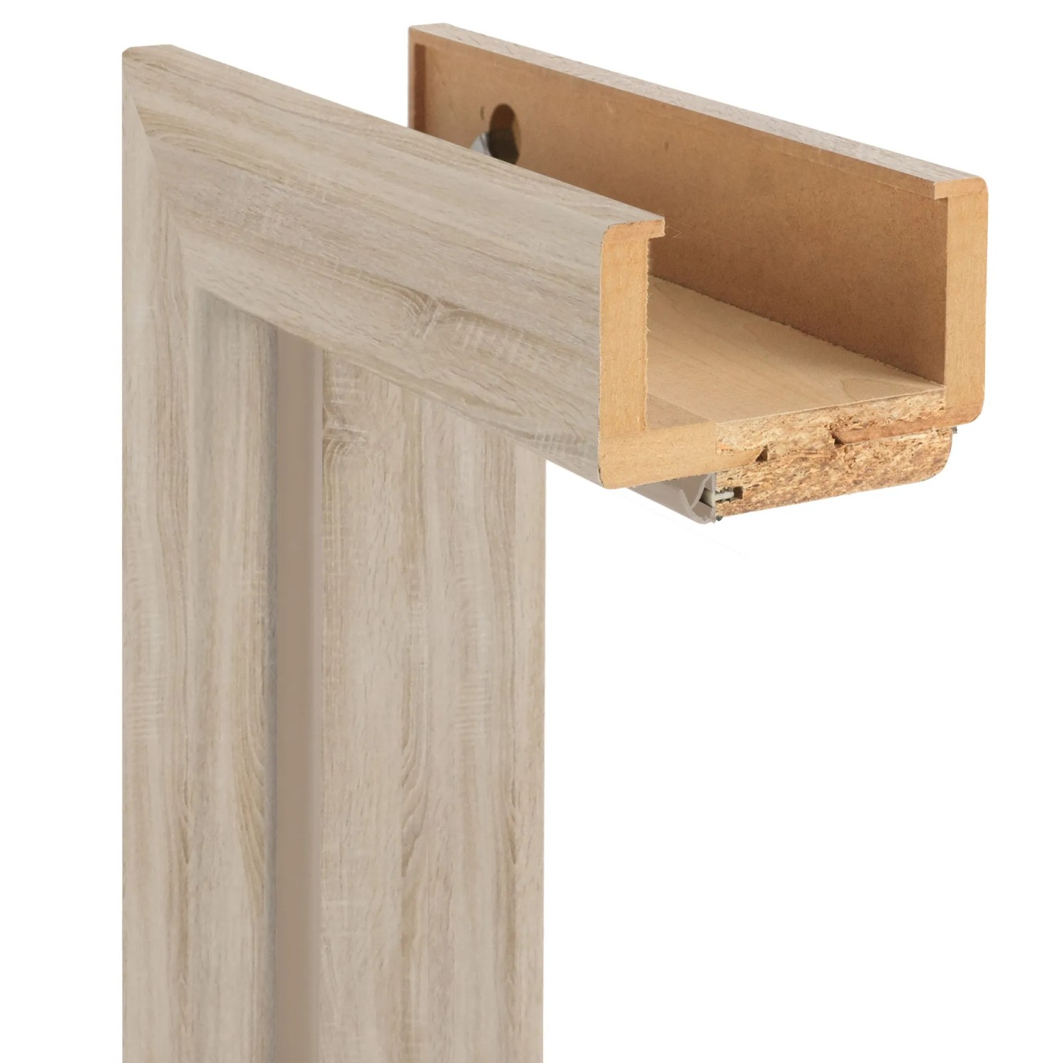 Classen Zarge Dekor Sonoma Eiche 30-32 cm x 90 cm x 203 cm DIN Links ...