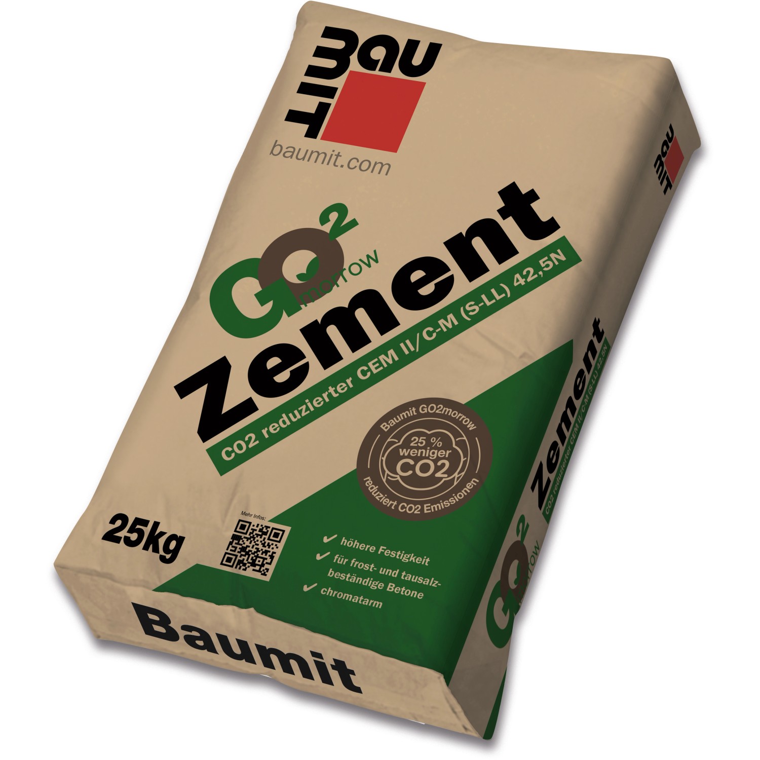 Baumit GO2morrow Zement 42,5 N 25 kg kaufen bei OBI