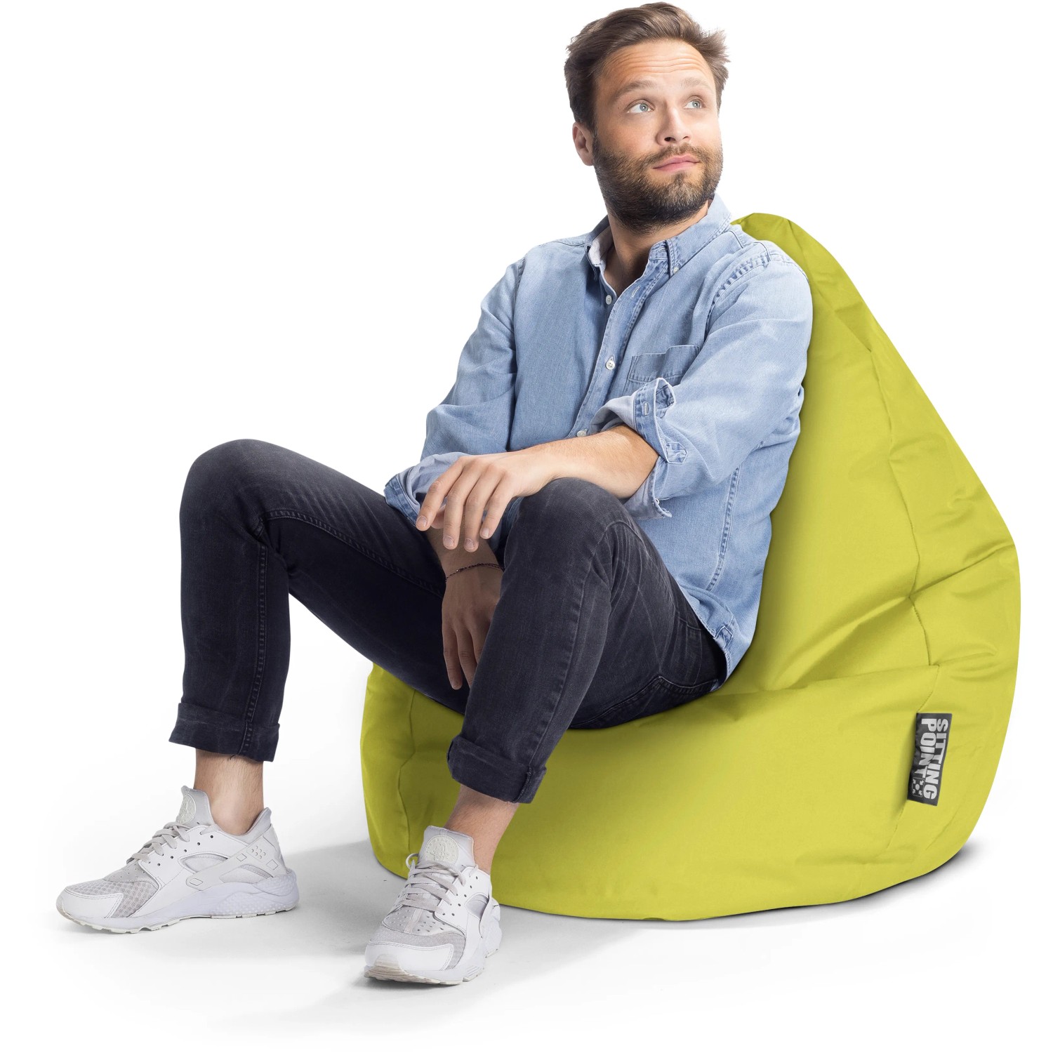 Sitting Point Sitzsack Brava 220 l Grün kaufen bei OBI