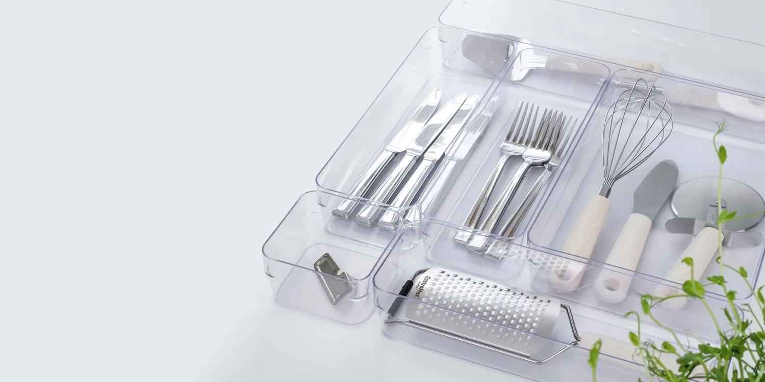 SmartStore Compact Sort 40x10 transparent Organizer kaufen bei OBI